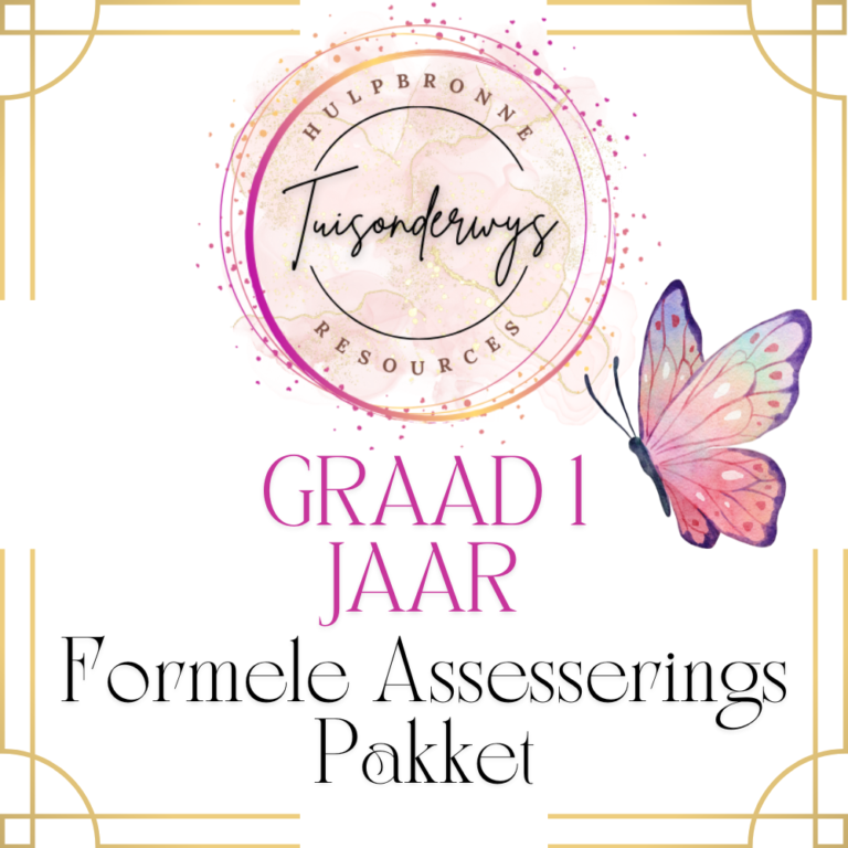 Jaar Pakkette – Year Packages – Tuisonderwys Hulpbronne