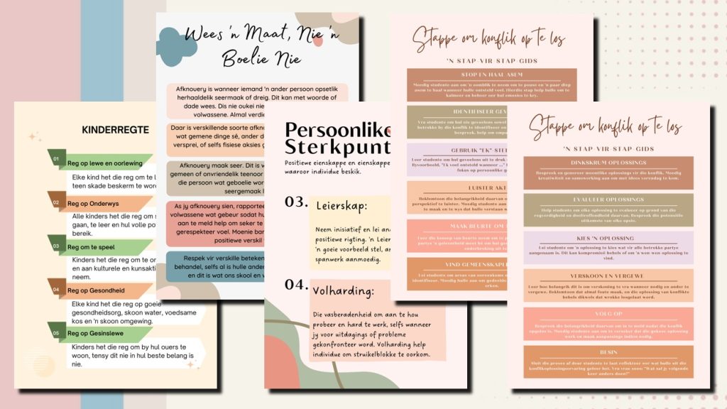 Lewensvaardighede Pakket – Life Skills Package – Tuisonderwys Hulpbronne