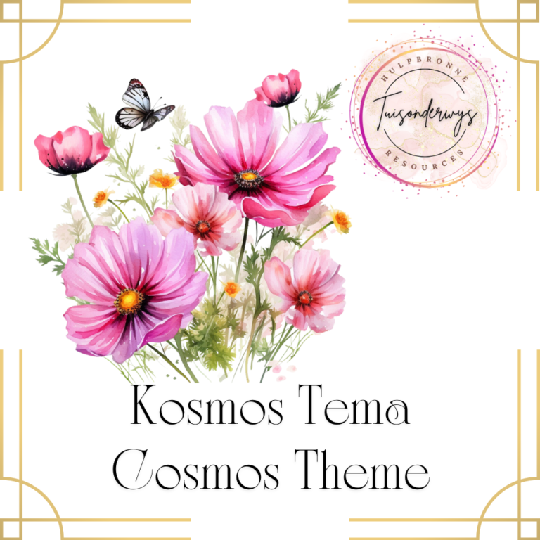 Kosmos Klaskamer Tema – Cosmos Classroom Theme – Tuisonderwys Hulpbronne